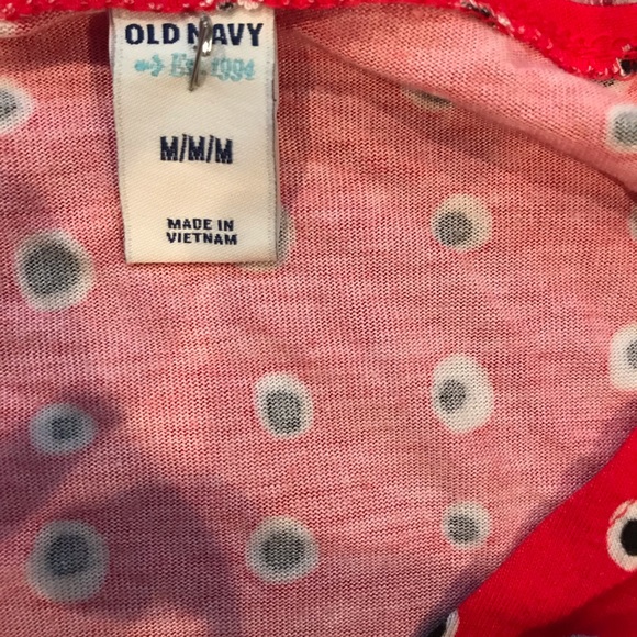 Old Navy | Dresses | Old Navy Wrap Dress Red With Dots Medium | Poshmark